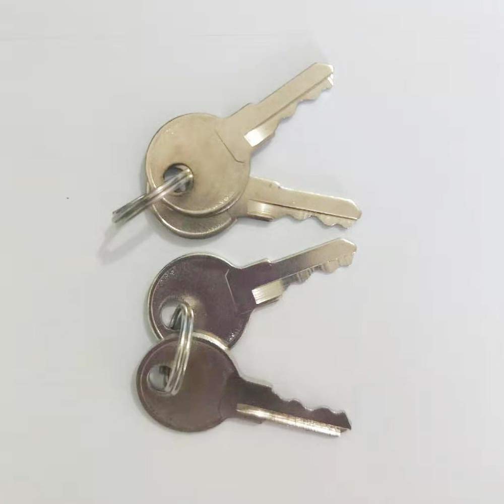 Universal Replacement Keys for Fridge Door and Cabinet Locks Child Safety for Drawers and Refrigerator - Child Proof (4Keys Only)