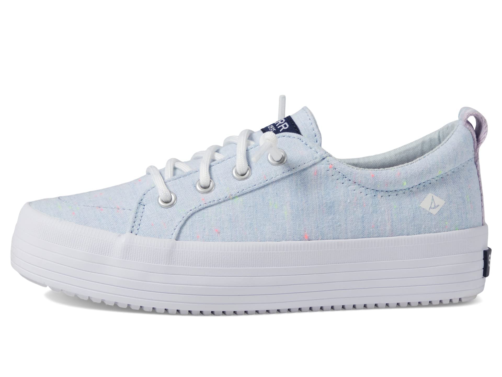 Sperry Crest Vibe Platform Sneaker, Blue, 13 US Unisex Big Kid
