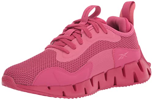 Reebok Women's Zig Dynamica Running Shoe, Semi Pursuit Pink, 10