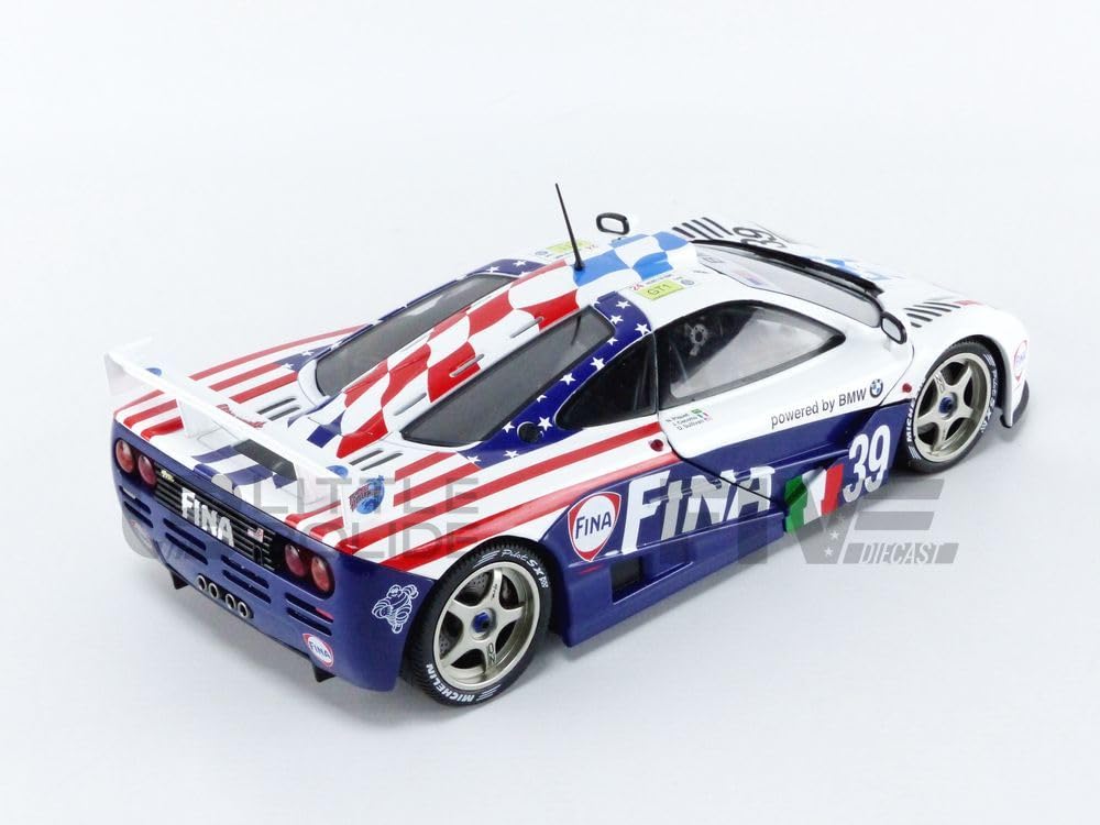 solido S1804103 McLaren F1 GT-R Aucun Collectible Miniature Car, Multicolored, 1/18ème