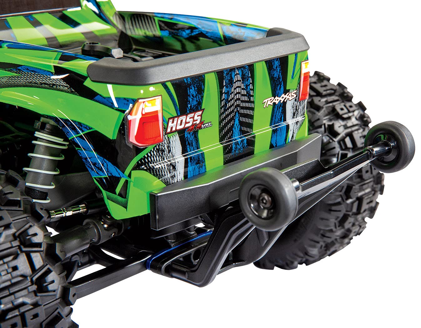 Traxxas 900764GRN Hoss 4x4 Vxl: 1/10 Scale Monster T