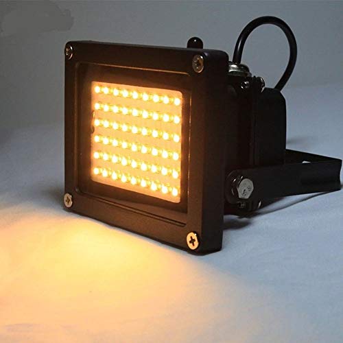 WYZBD Solar LED floodlight Waterproof Outdoor Garden Lights Home Lighting,Warm White,2200mah
