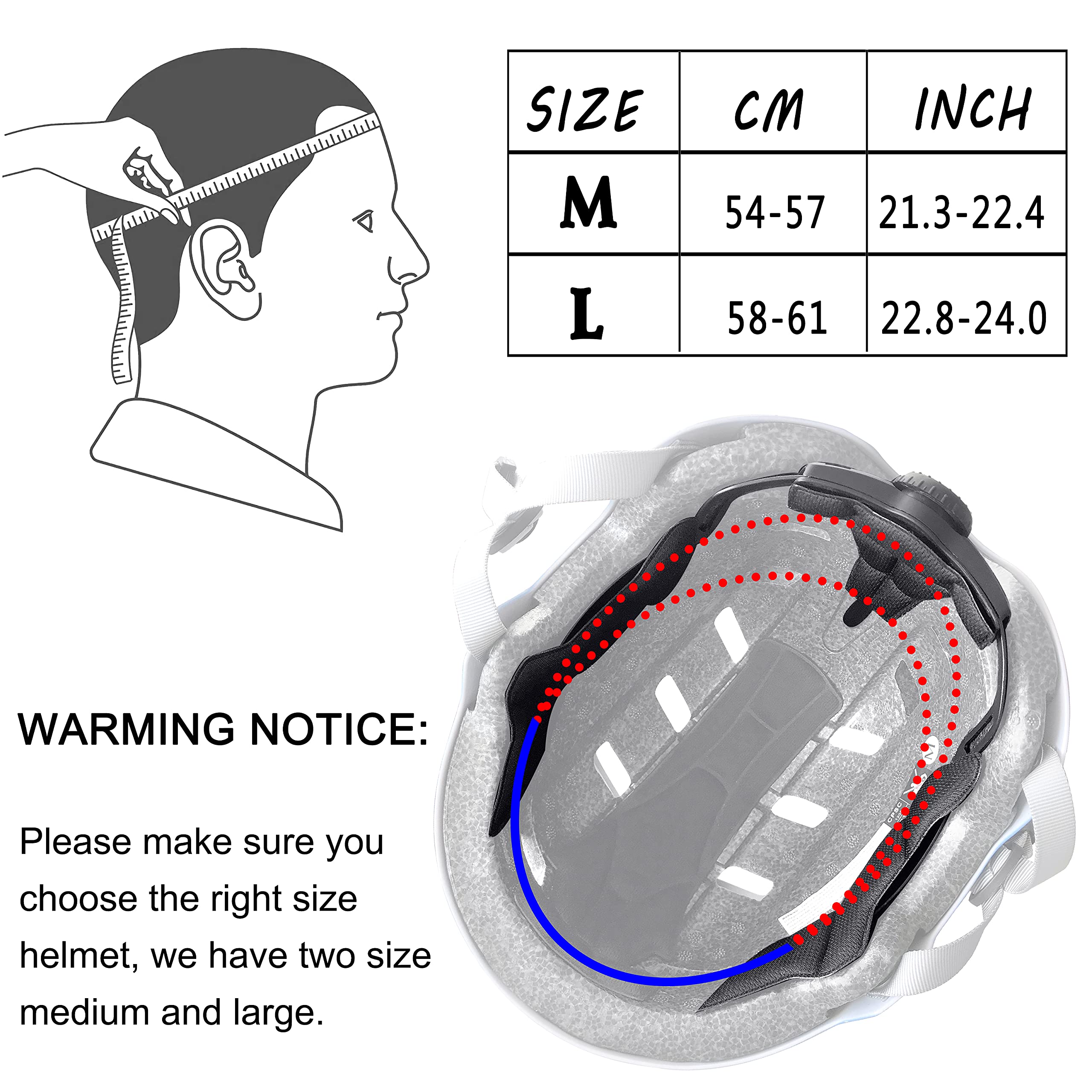 UniqueFit Kids Adult Helmet Adjustable Protective Helmet for Scooter Cycling Roller Skate (Gray, Large)