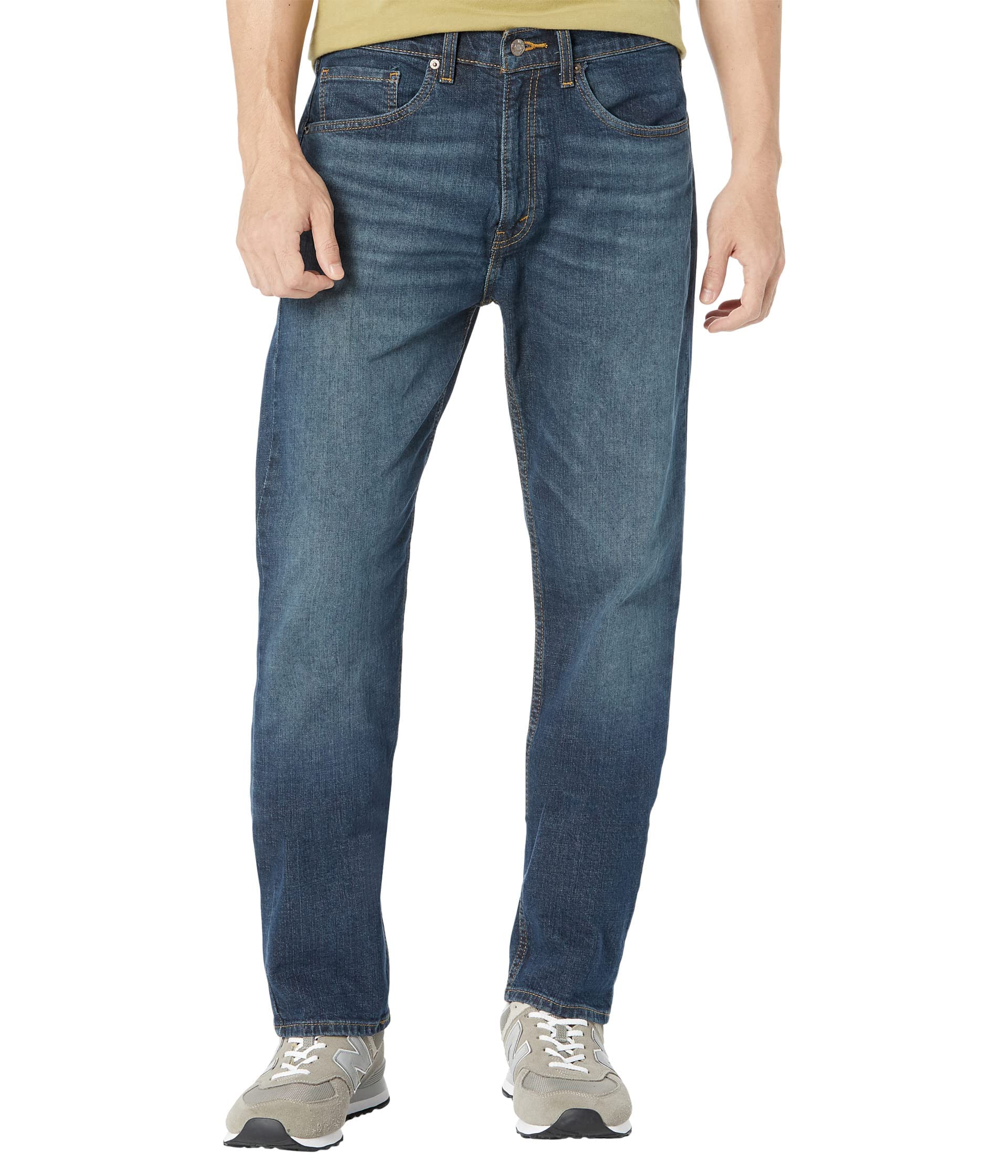Signature by Levi Strauss & Co. Gold Big & Tall Men's Regular Fit Flex Jeans, Crusade FLX, 44W x 32L