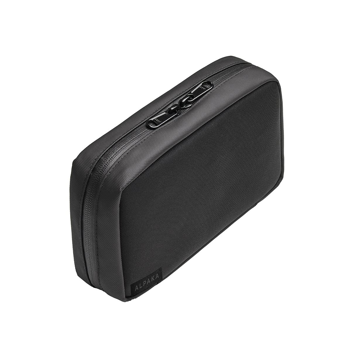 Tech Kit by ALPAKA | Tech Pouch for your Cables, Chargers, Powerbank, Earbuds, SD Cards, Tech Essentials (Black)