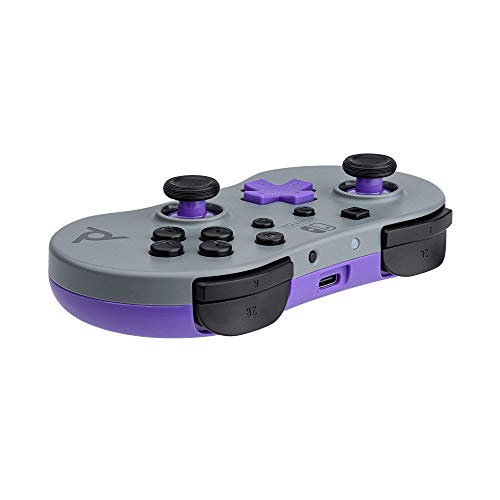 Super Nintendo Entertainment System (SNES) Inspired Little Wireless Controller for Switch, Switch Lite and OLED Models, Retro Compatible with Old School games like Super Mario, Play With Friends