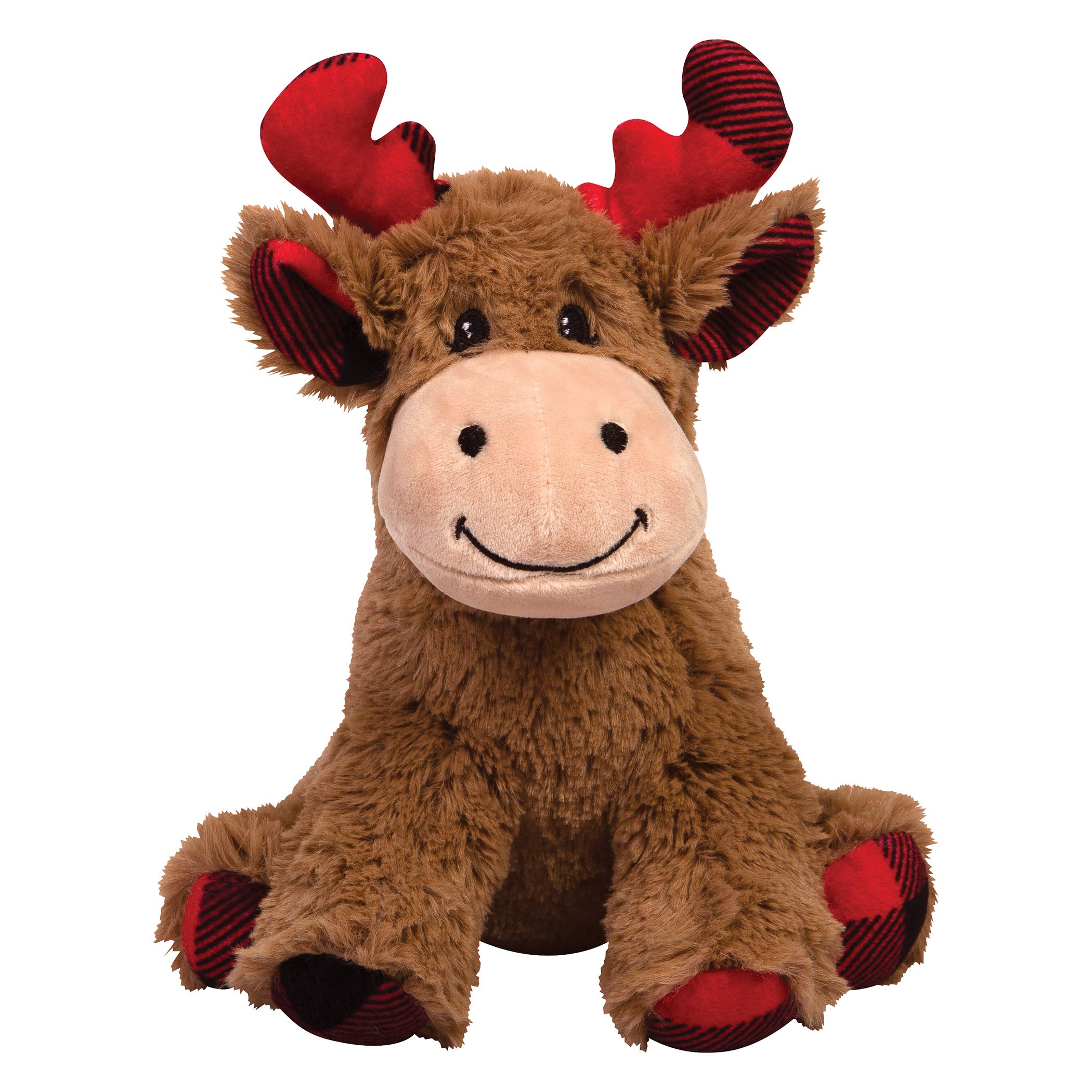Trend Lab Buffalo Check Moose 4Piece Plush Gift Set Bucket