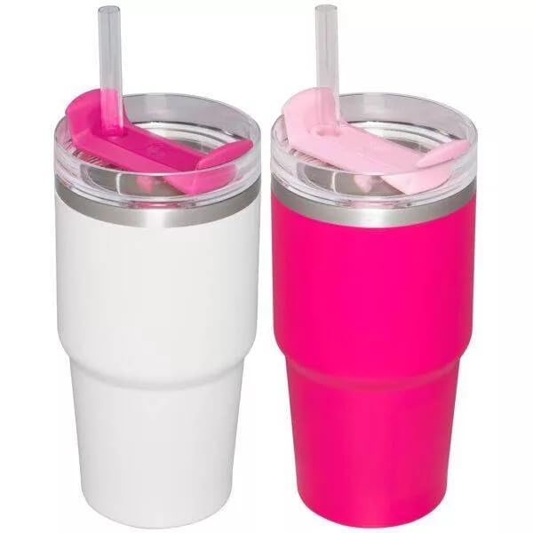 STANLEY 2pk 20oz Stainless Steel H2.0 Flowstate Quencher Tumblers