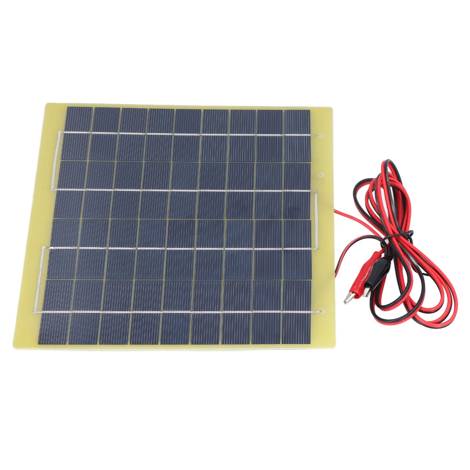 Solartable Solar Charger for Charging 12V Battery - High Conversion Efficiency, Low Light 5W 18V, Easy to Carry, Suitable Various Power Electrical