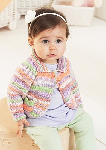 Sirdar Baby Crofter Girls 425 Knitting & Crochet Pattern Book DK