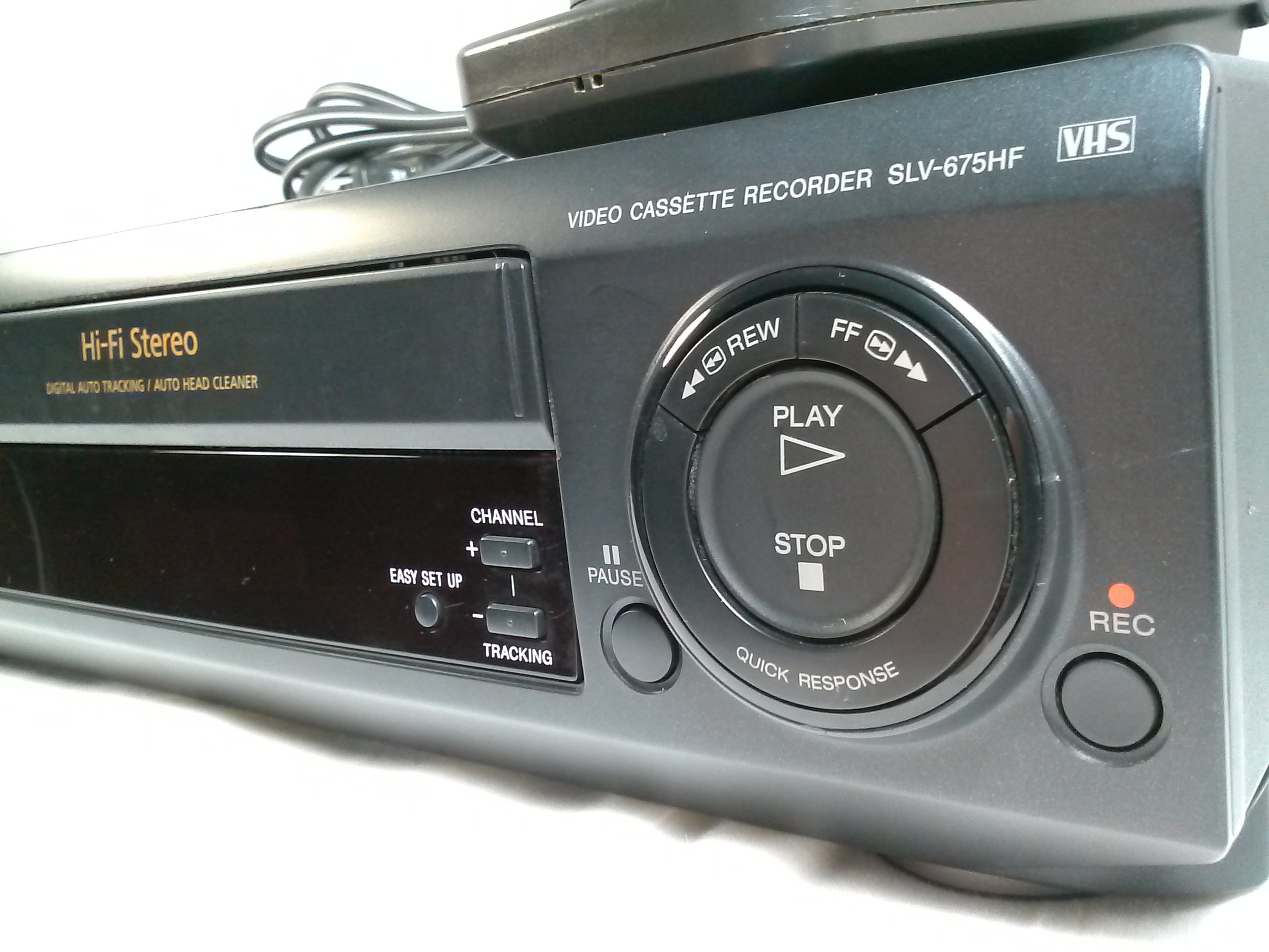 Sony SLV-675HF Video Cassette Recorder Player VCR w/ Hi Fi Stereo