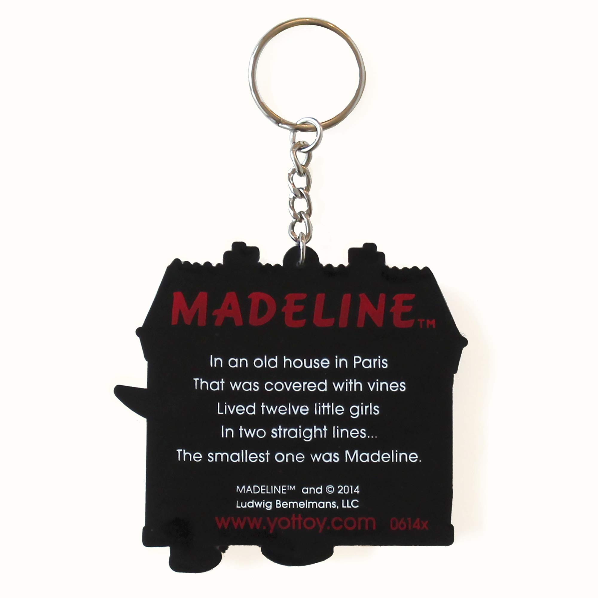 YOTTOY Madeline Collection | Kids Key Chain Ring Backpack Accessory