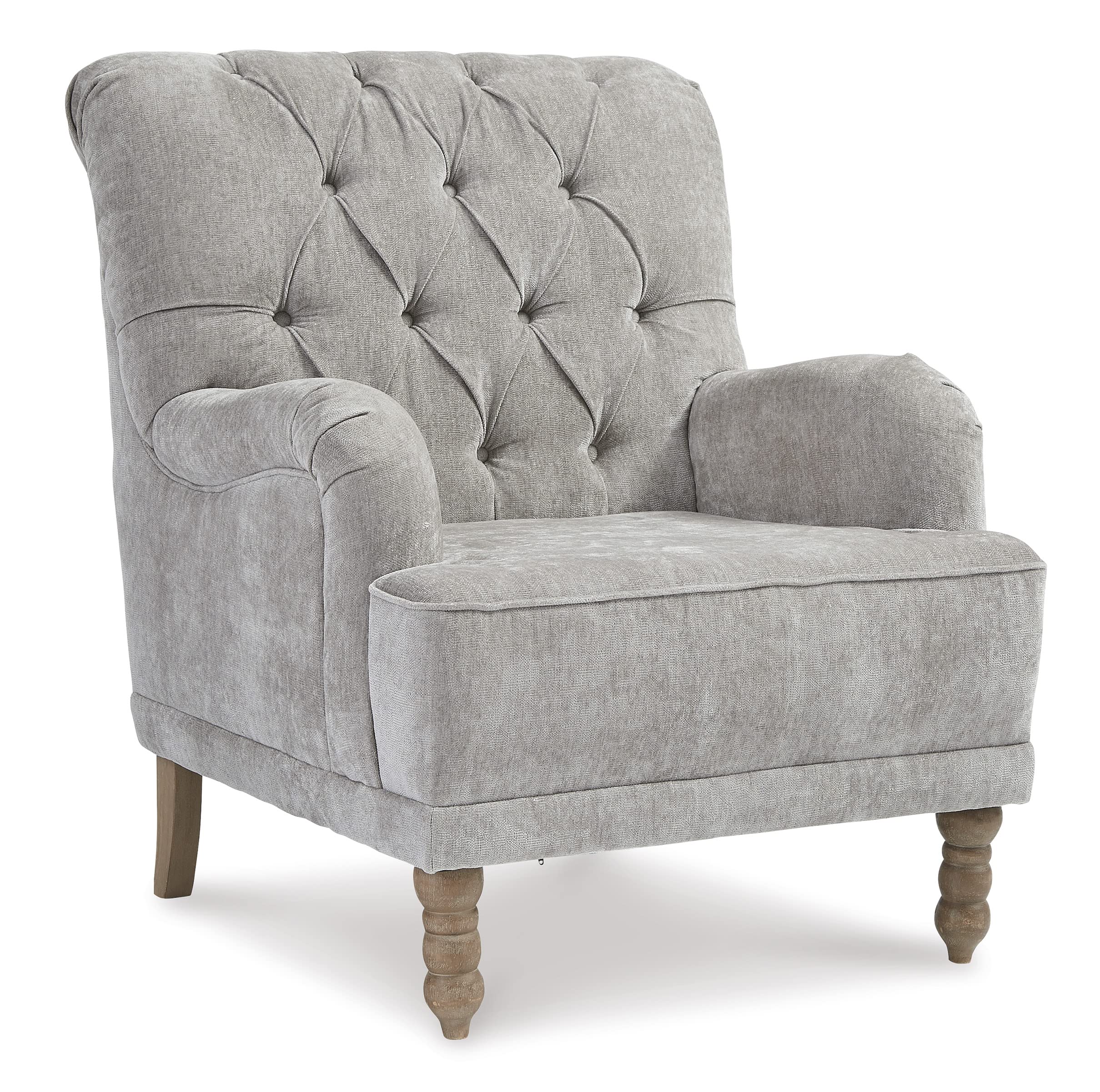 Signature Design by Ashley Dinara Accent Chair, Light Gray