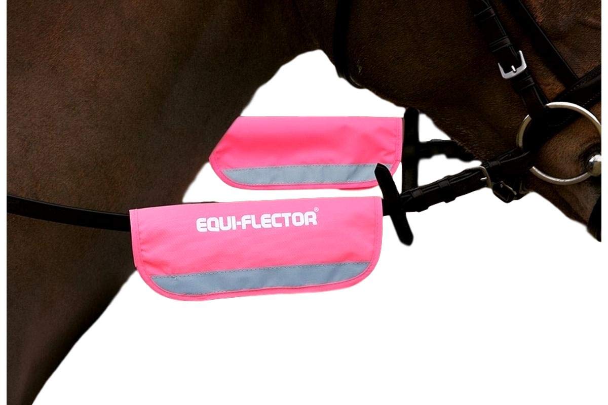 Shires Equi-Flector® Bridle Bands Pink OneSize