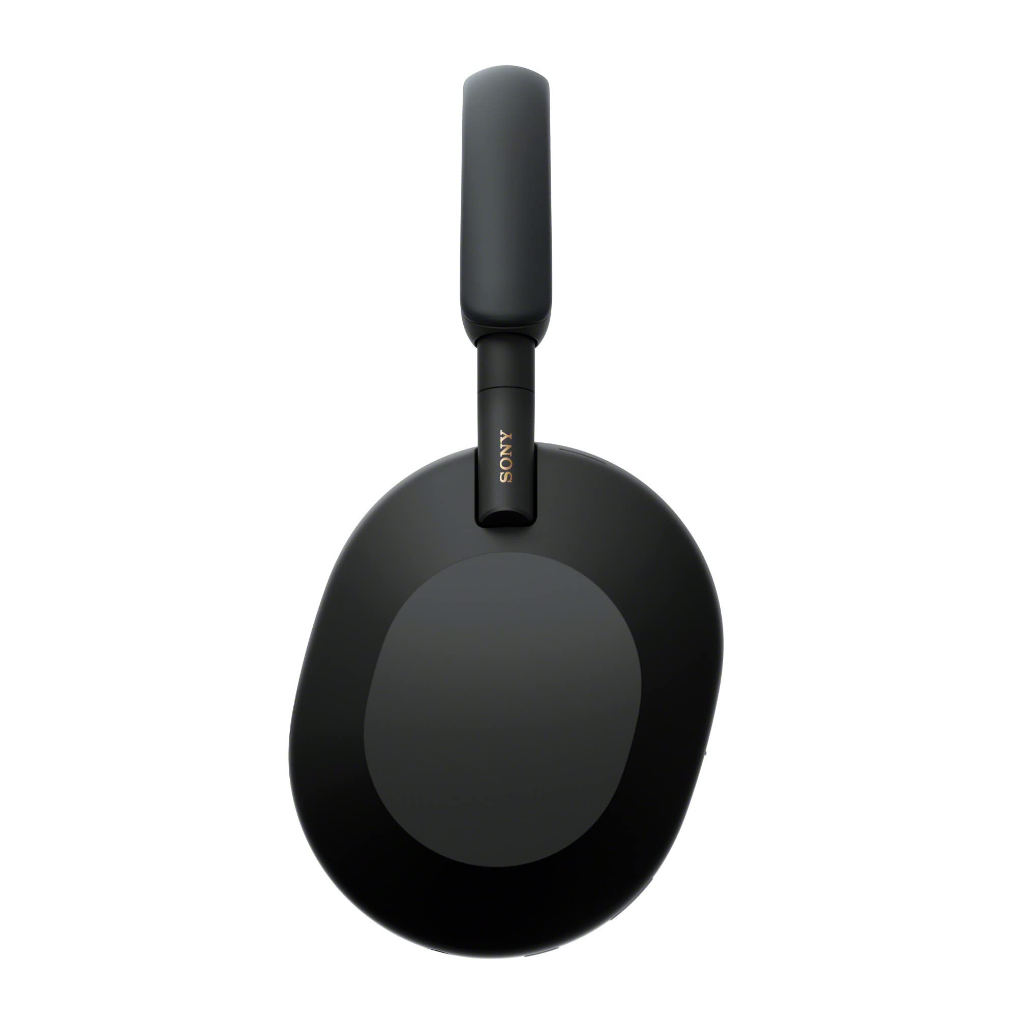 Sony WH-1000XM5 Wireless Noise Canceling Over-Ear Headphones (Black) Bundle with Wireless Headphone Accessory (2 Items)
