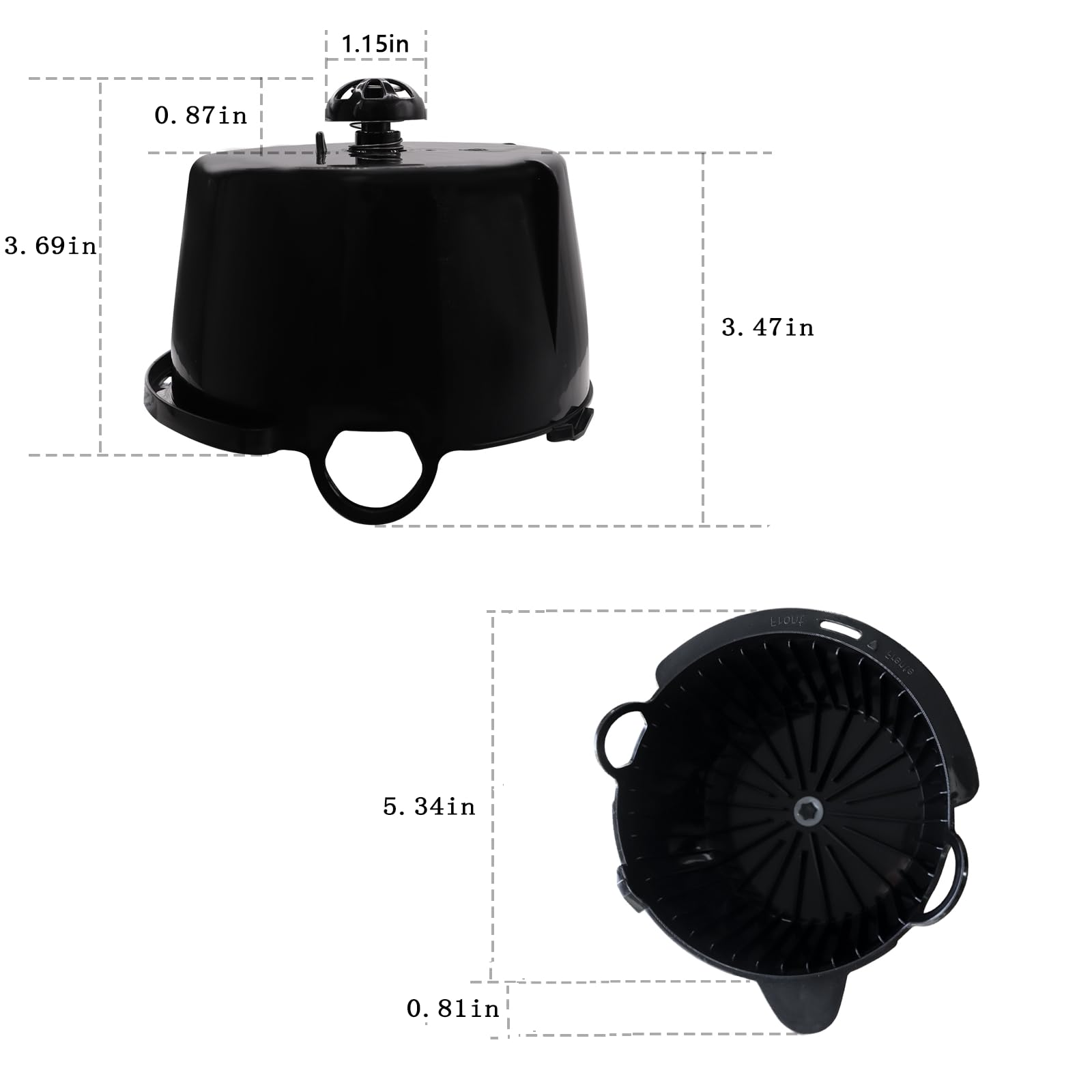 SURPOUF 185774-000-000 Coffee Replacement Brew Basket Fits for Mr. Coffee Replace Parts 112435-000-000, 112435000000, 112435 000 000