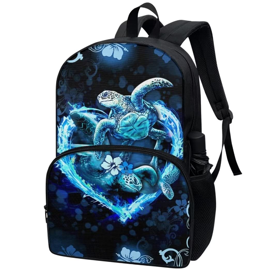 Yiekeluo Purple Butterfly School College Bookbag Backpack High School Bags Backpack Students Backpack for Girls Casual Daypack