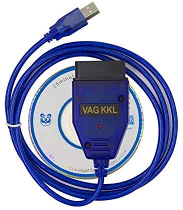 Yuekuzap OBD2 KKL 409.1 VAG-COM USB Cable Auto Scanner Tool Suitable for Skoda, VW and Seat