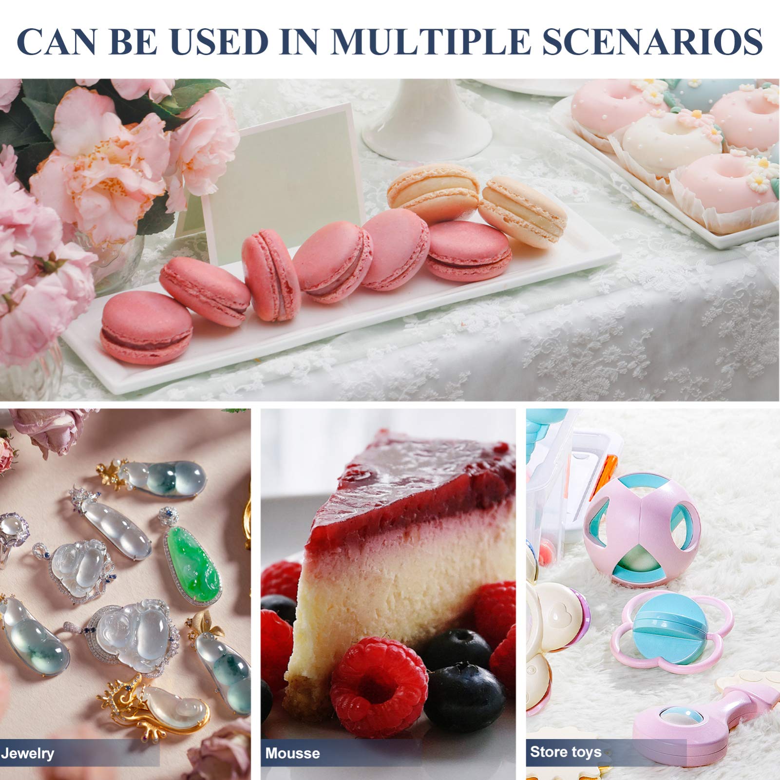 Yardwe Round cake display cover Clear Cake Dome Plate Cover Cake Display Stand Food Plate Lid Cover Cake Serving Platter Cheese Dish Holder food protector cover Cover cake dome cover