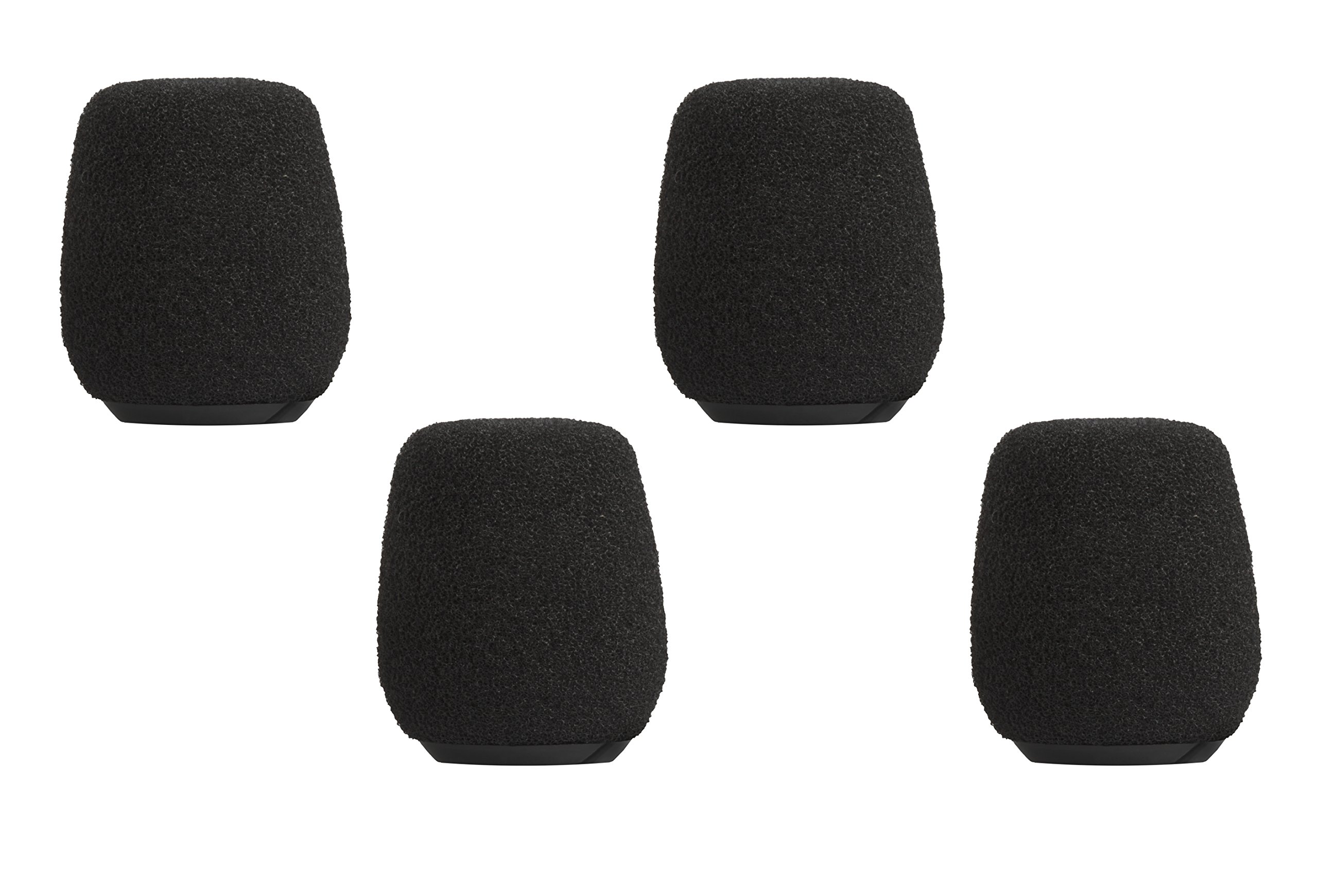 Shure RK513WS Black Foam Windscreens for MX405 and MX410 Microphones, Set of 4