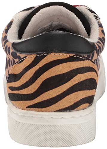 STEVEN by Steve Madden Women's Rubie Sneaker, Leopard, 6.5