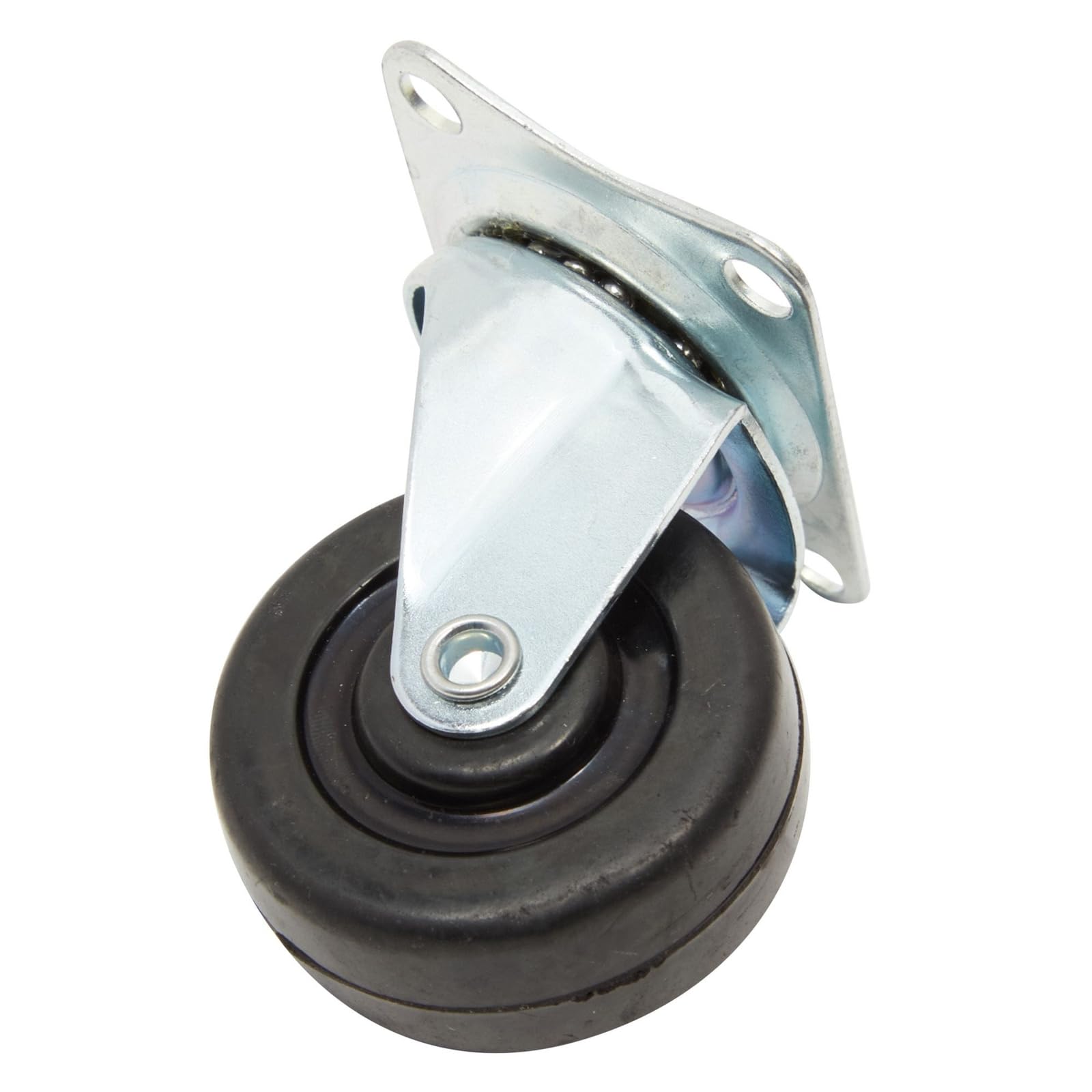 Stockroom Plus 24 Pack 2 inch Swivel Caster Wheels Rubber Base with Top Plate and Bearing for Smooth Moving