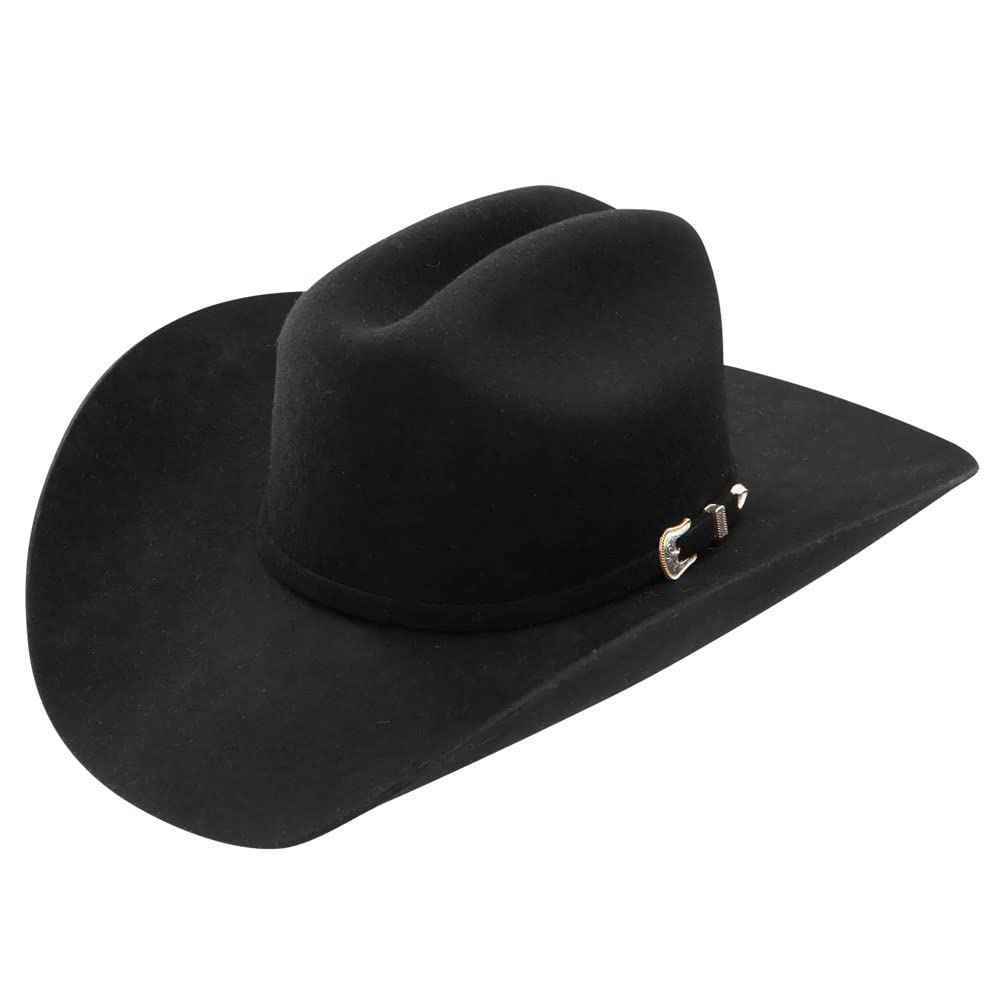Stetson Men's 3X Oakridge Wool Cowboy Hat Black 7 3/8