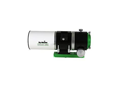 Sky Watcher Sky-Watcher Evolux 62ED Doublet Apo Refractor Telescope- Compact and Portable Optical Tube for Affordable Astrophotography and Visual Astronomy, White (S11305)