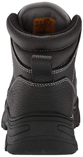 Skechers mens Burgin Congaree Construction Shoe, Black, 10.5 Wide US