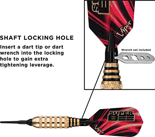 Viper by GLD Products Super Bee Soft Tip Darts: Brass, 16 Grams
