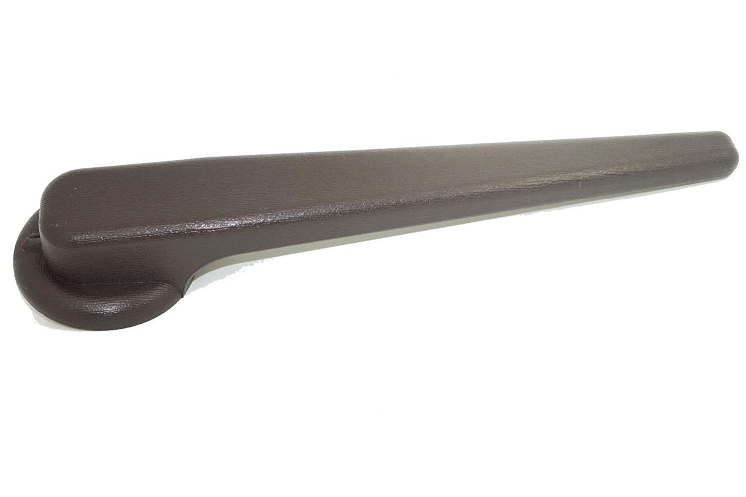 Universal Brown Plastic Sofa Chair Recliner Release Pull Handle Replacement Parts, 5/8" Lever Square Hole Foot Rest Release Right/Left Hand，fits More Brands Recliner Handle and Furniture
