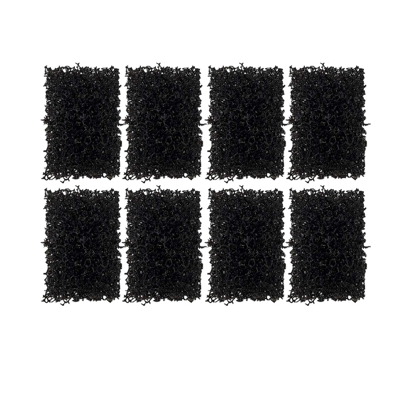 Stipple Sponge LARGE PORE 8 Piece Die Cut Block - Special Effects Makeup Theater Halloween MUST HAVE - Texture, Road Rash, Blending, Beards, Freckles