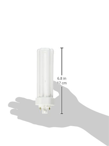 Sylvania FBA_S6755 10 Pack 20871 CF42DT/E/IN/835/ECO 42-Watt 3500K 4-Pin Triple Tube Compact Fluorescent Lamp, 10 Count (Pack of 1), White
