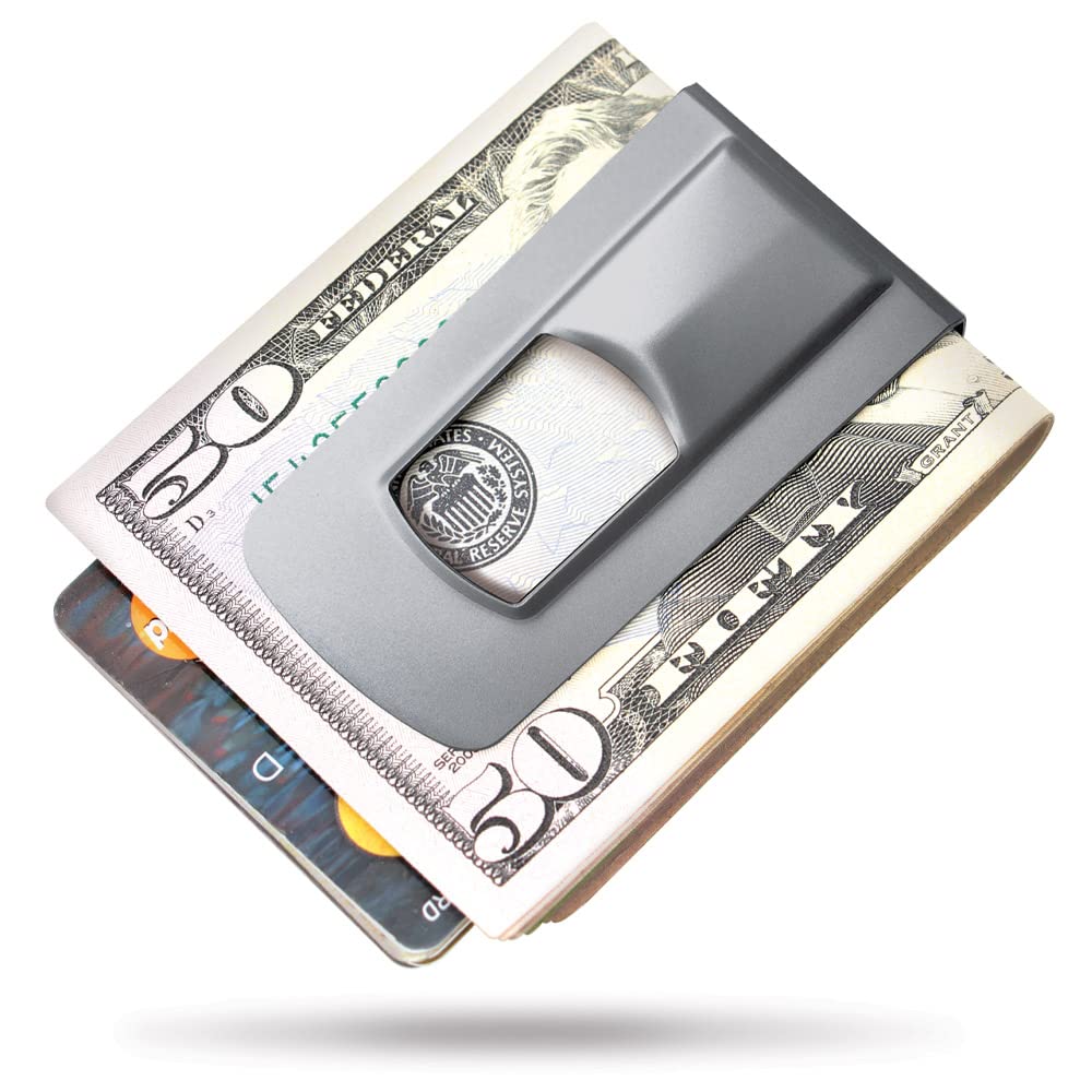Silver Metal Tightwad Money Clip