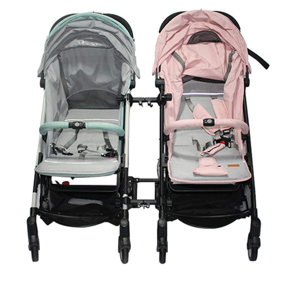Stroller Connectors, Turn 2 Strollers into an Instant Tandem Stroller, Fits Most Strollers
