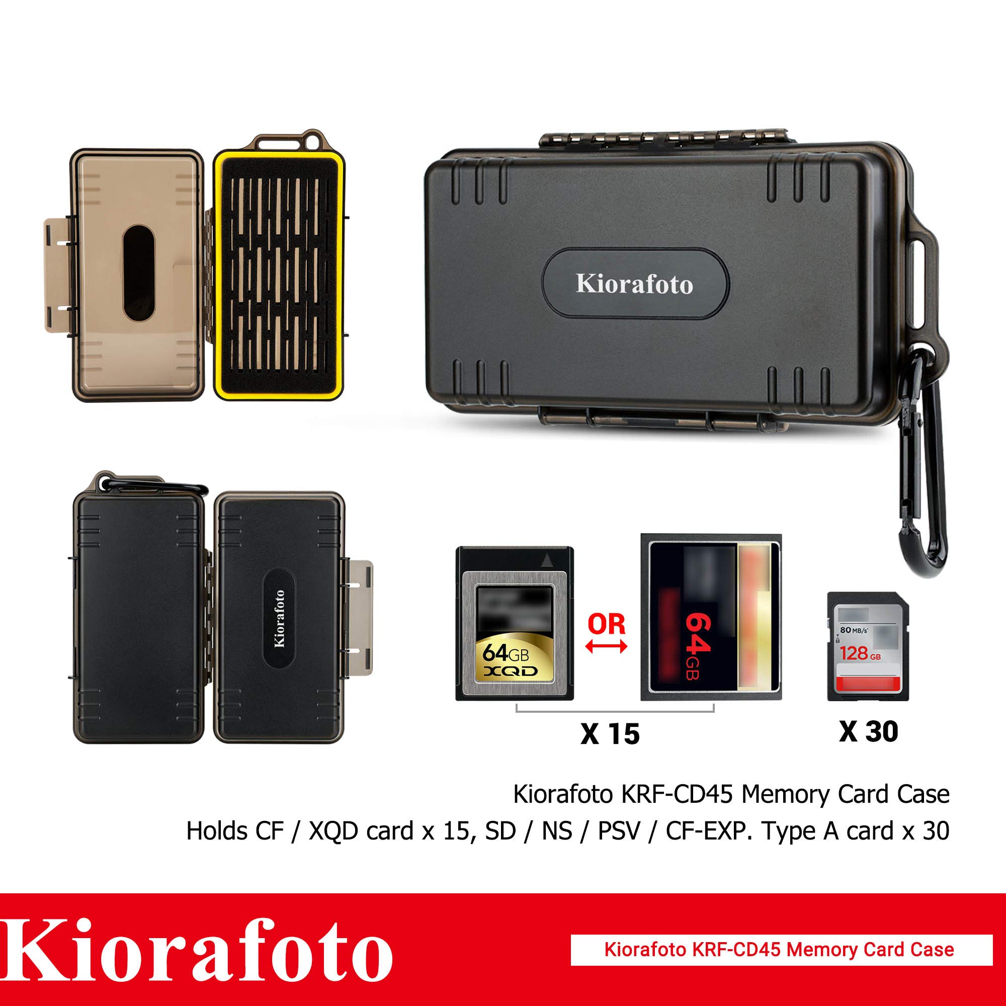 Z6II Z7II Eyecup + SD XQD Memory Card Case:Soft Silicon Camera Eyecup with 30 SD + 15 CFexpress B/XQD Cards Storage Case