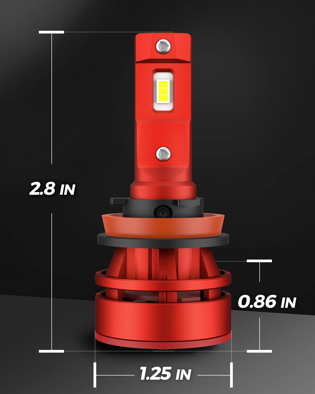 Torchbeam 9005/HB3 H11/H8/H9 Light Bulbs Combo, ๐๐๐๐๐ ๐๐, ๐๐๐% ๐๐ซ๐ข๐ ๐ก๐ญ๐๐ซ ๐ญ๐ก๐๐ง ๐๐๐ฅ๐จ๐ ๐๐ง 9005 H11 Bulbs, Powersports Accessory Lights, Fog Bulbs Pack of 4