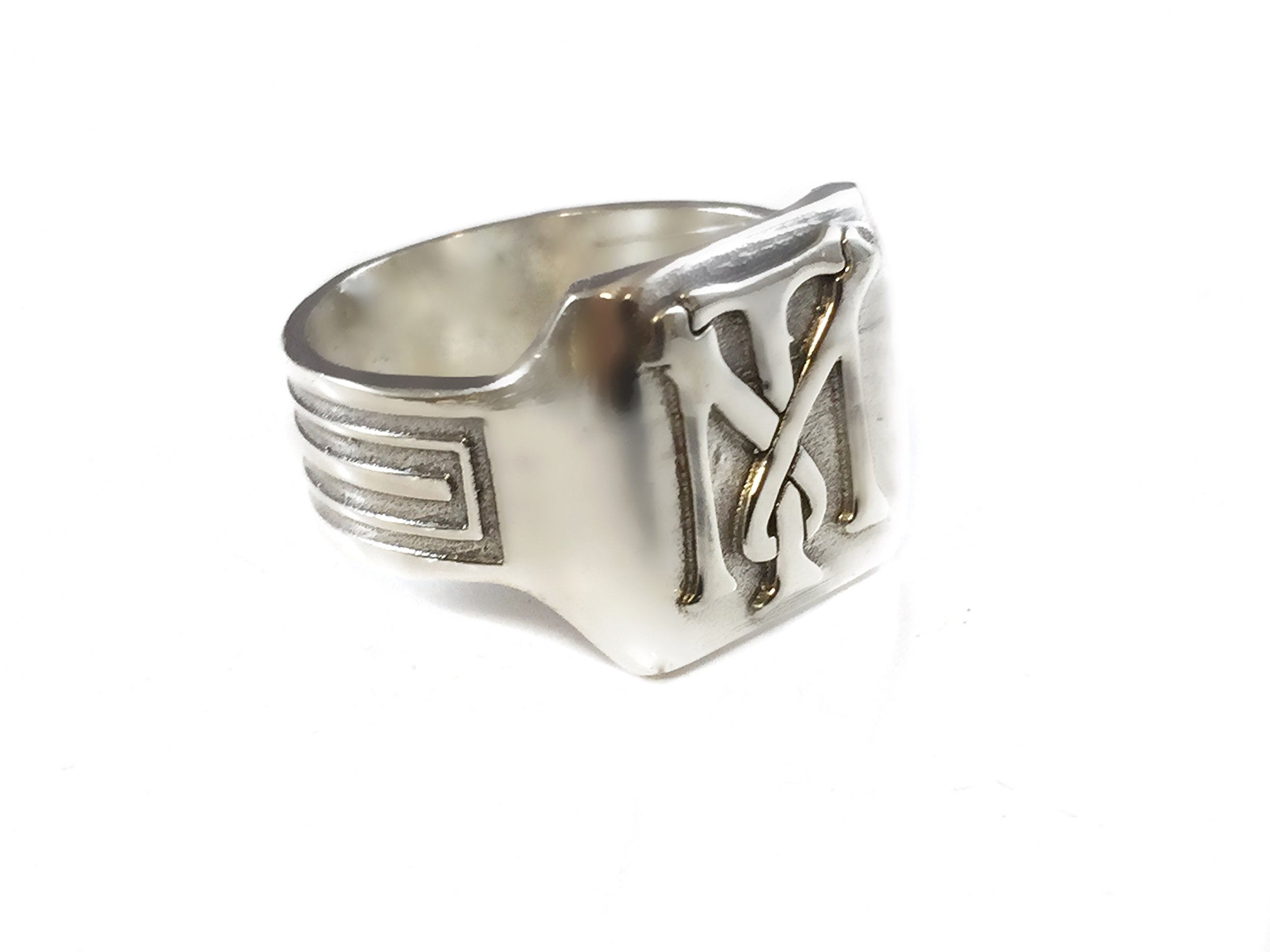 SILVERLAND1 Sterling Silver 925 Tony Montana Scarface Al Pacino Logo Ring (10)