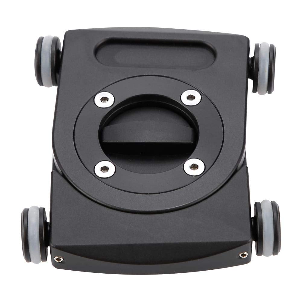 Tosuny FY-01 Table Top Dolly Car Roller Desktop Video Rail Track Slider for DSLR Rig Film Camera, Strong and Durable, Equipped with 1/4 Screws, Compatible with All Ball Heads and Magic Arms