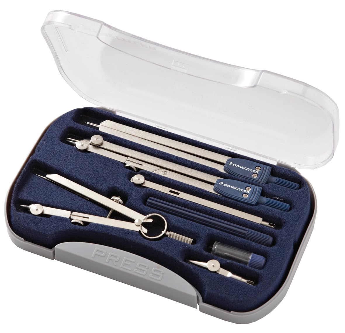 Staedtler Mars Compass Set in Storage Case, 9 pieces (559 09)