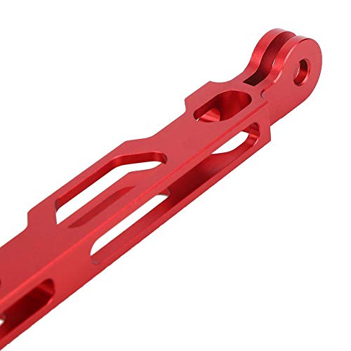YUANJS Camera Extension Rod,Action Camera Tactics Extension Rod CNC Aluminium Alloy Extension Handle Bracket(Red)