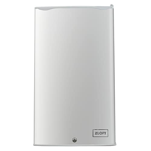 ZLOFT Mini Fridge with Freezer 3.2cu | Portable Mini Fridge for Bedroom, Dorm Refrigerator/Dorm Fridge, Small Refrigerator with Freezer, Mini Refrigerator, Small Fridge RV Refrigerators, White