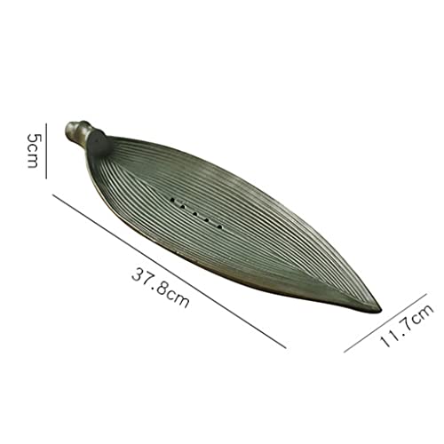 YUTR Tea Ceremony Tea Tray Ceramic Line Incense Incense Burner Agarwood Sandalwood Smoked Dry Foam Plate