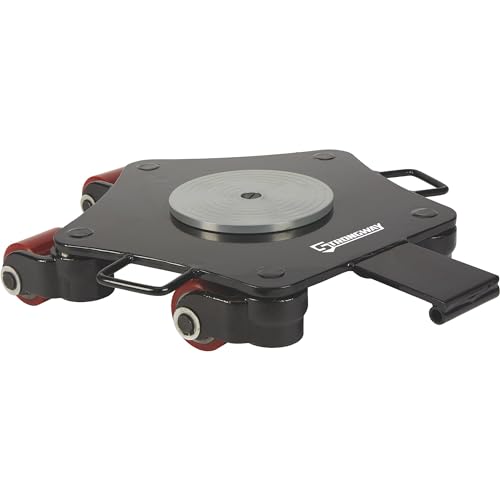 Strongway Multi-Directional Mover with 360° Rotation - 4-Ton/8800-Lb. Capacity, 5 Rollers