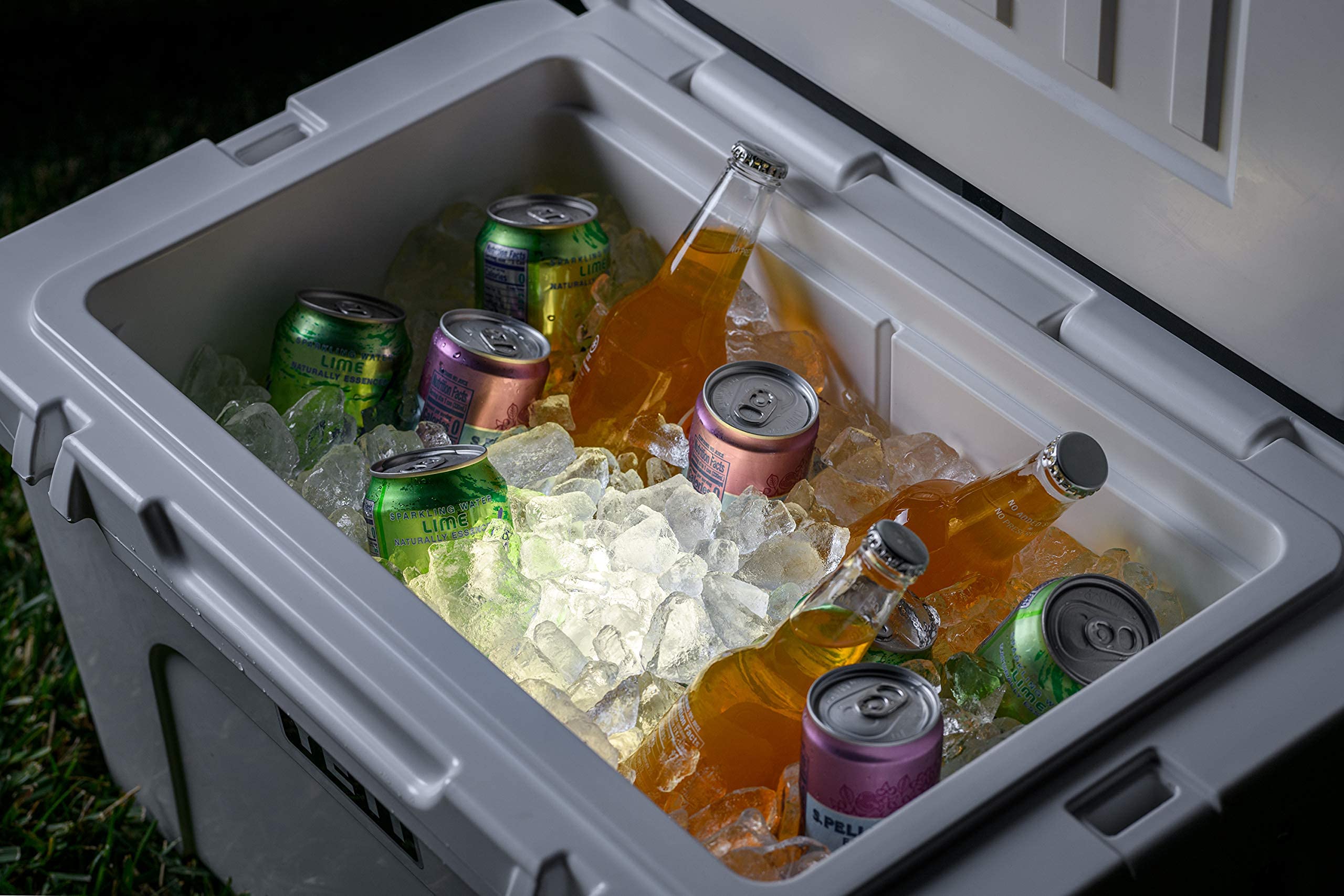 StarBright Rechargeable Universal Cooler LED Light - 5.35x1.61x5.35 inches - Compatible with YETI, RTIC, ORCA, Igloo, Coleman, and More - USB-Chargeable Battery, No Mounting or Installation Required