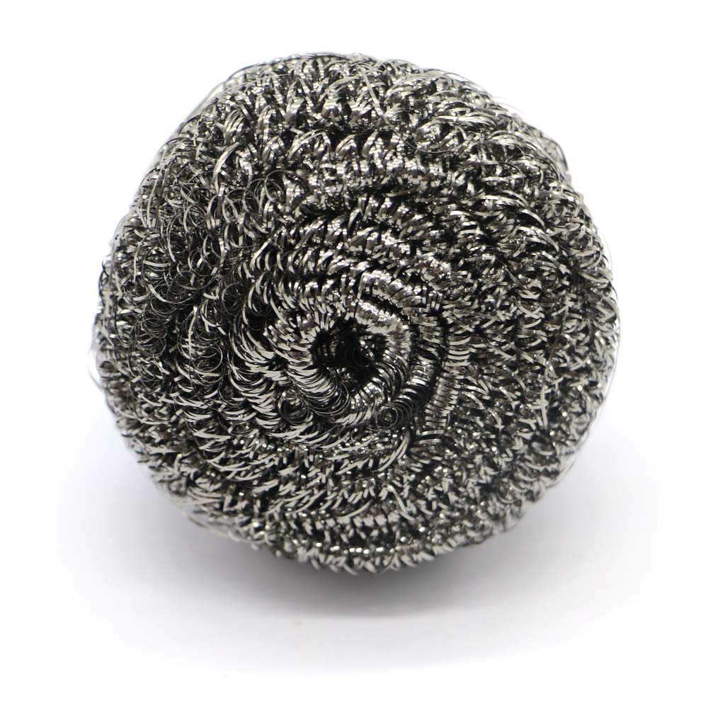 Stainless Steel Brush with Handle，Steel Wire Ball, Creative Shark-Type Steel Wire Ball Brush with Handle for Decontamination, Kitchen Dish and Pot Brush