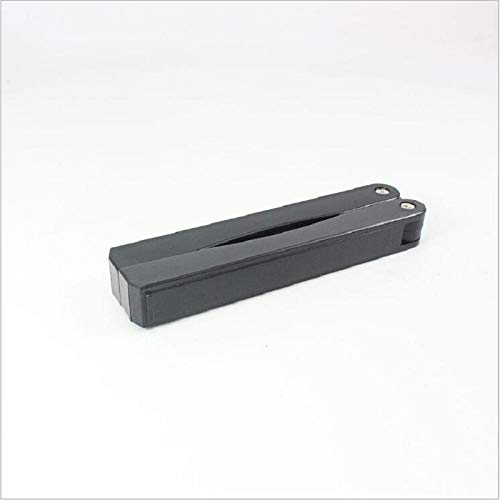 YIWMHE Double Sided Fold Portable Pocket Sharpener Diamond Knife Sharpening Stone Outdoor Kitchen Repair Tools Knife Sharp (Color : Black)