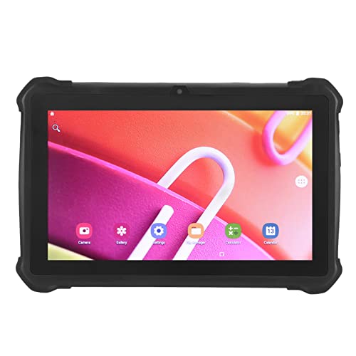Zopsc 7in Kids Tablet for Android10 2.4G 5G WiFi IPS Smart Tablet GPS Support 500W 800W 4GB 32GB MT6592 Octa Core 5000mAh 1960 1080. (Pink)