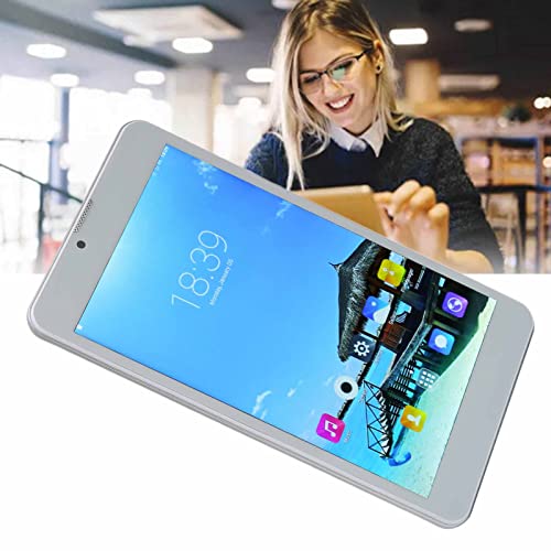 Zopsc 7inch HD Tablet, Dual SIM Dual Standby Call Tablet for 11, Memory 2 32G Dual Camera, Large 1920 1200 IPS HD Screen. (US Plug)