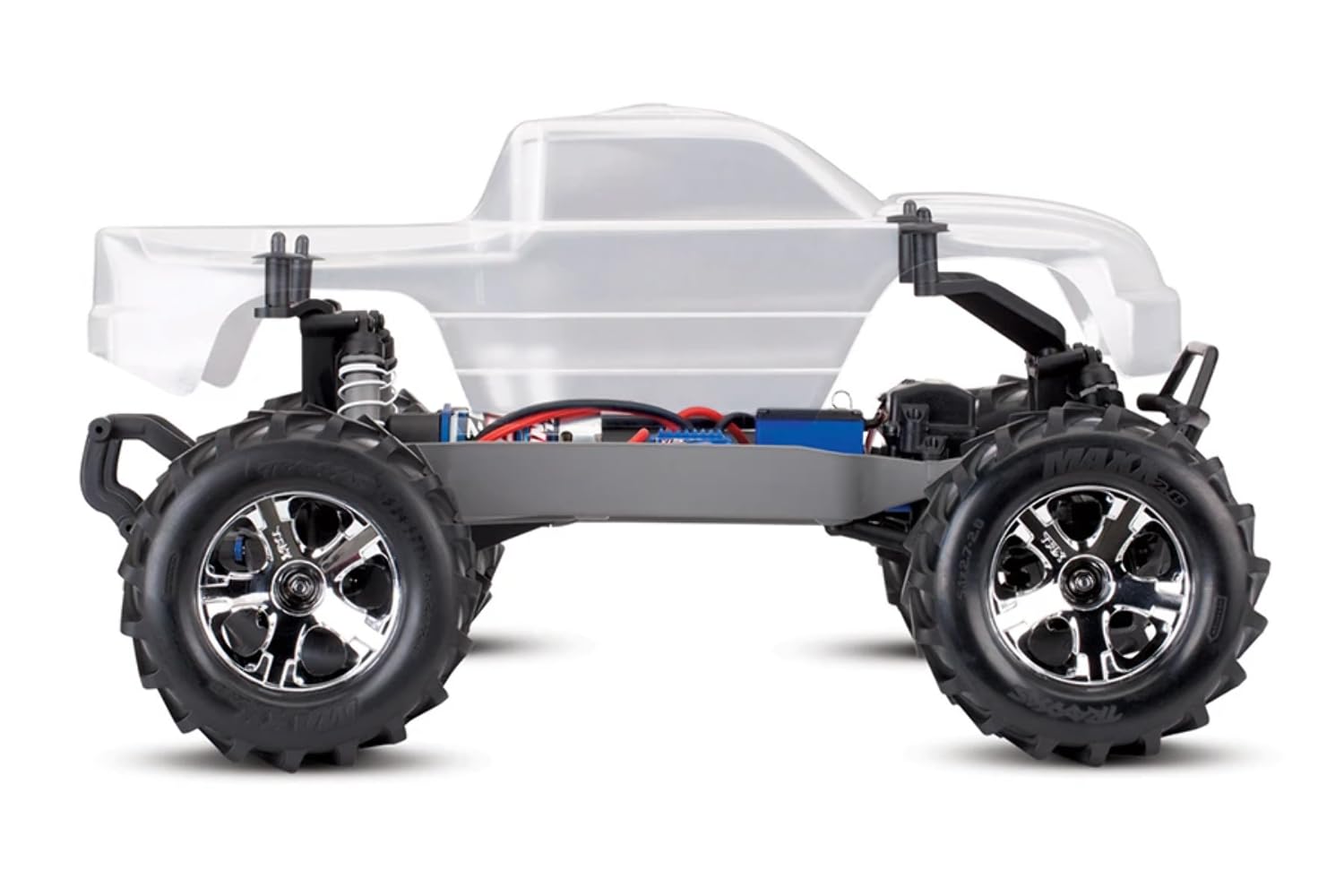 Traxxas 67014-4 Stampede 4x4 Assembly Kit: 4wd Chassis w/ TQ 2.4GHz Radio System